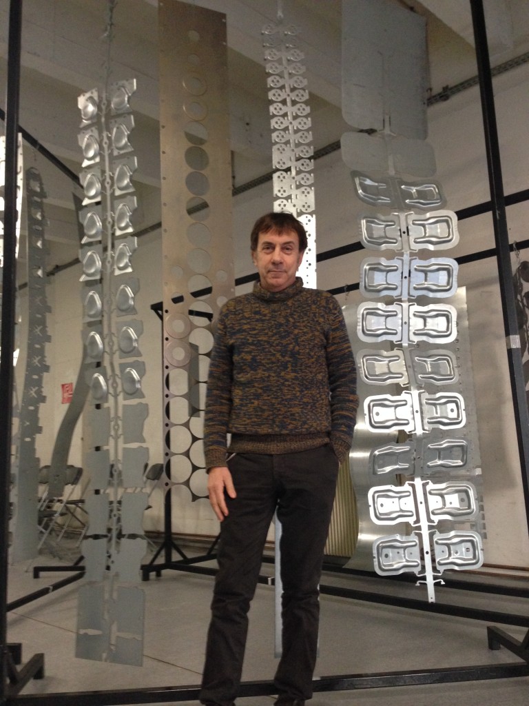 Nicolas Frize aux ateliers de Cap Saint Ouen. Photo CC Nicolas Scheffer ...